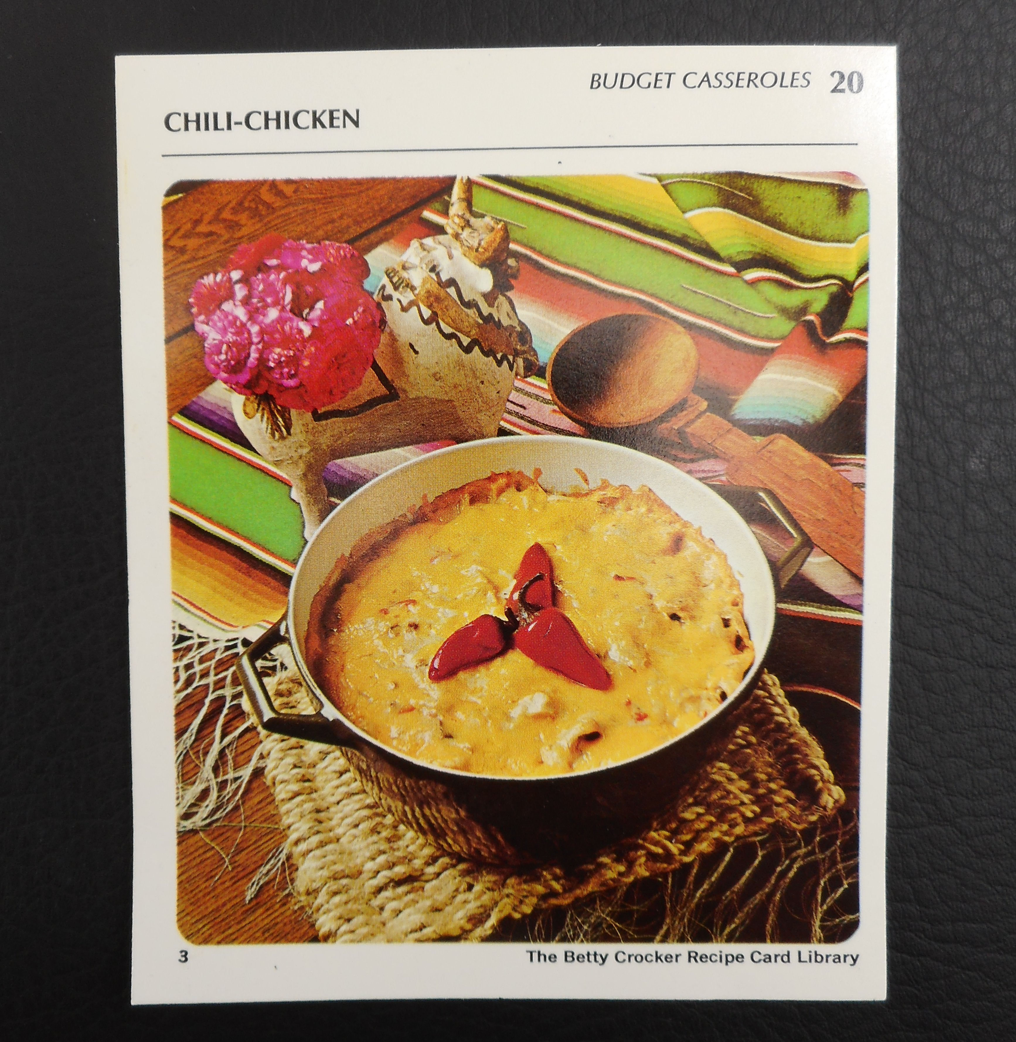 1971 General Mills Recipe Card with Copco Michael Lax Design Dutch Ove ...