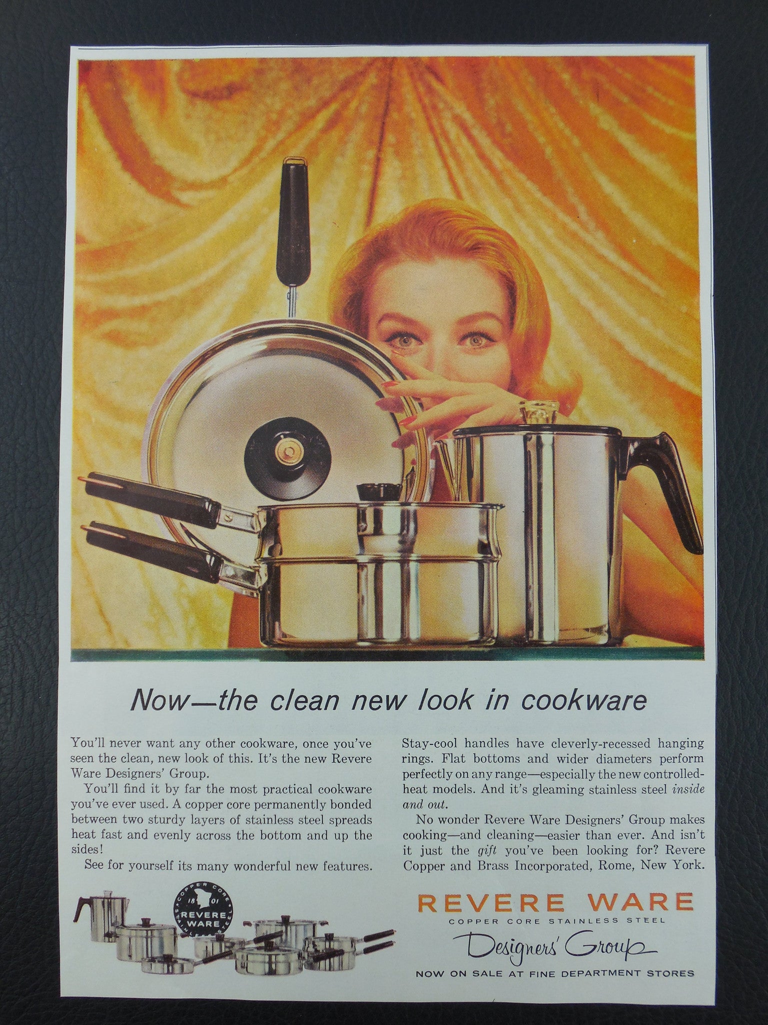 1959 Revere Ware Designers' Group Cookware Advertisement – Olde Kitchen ...