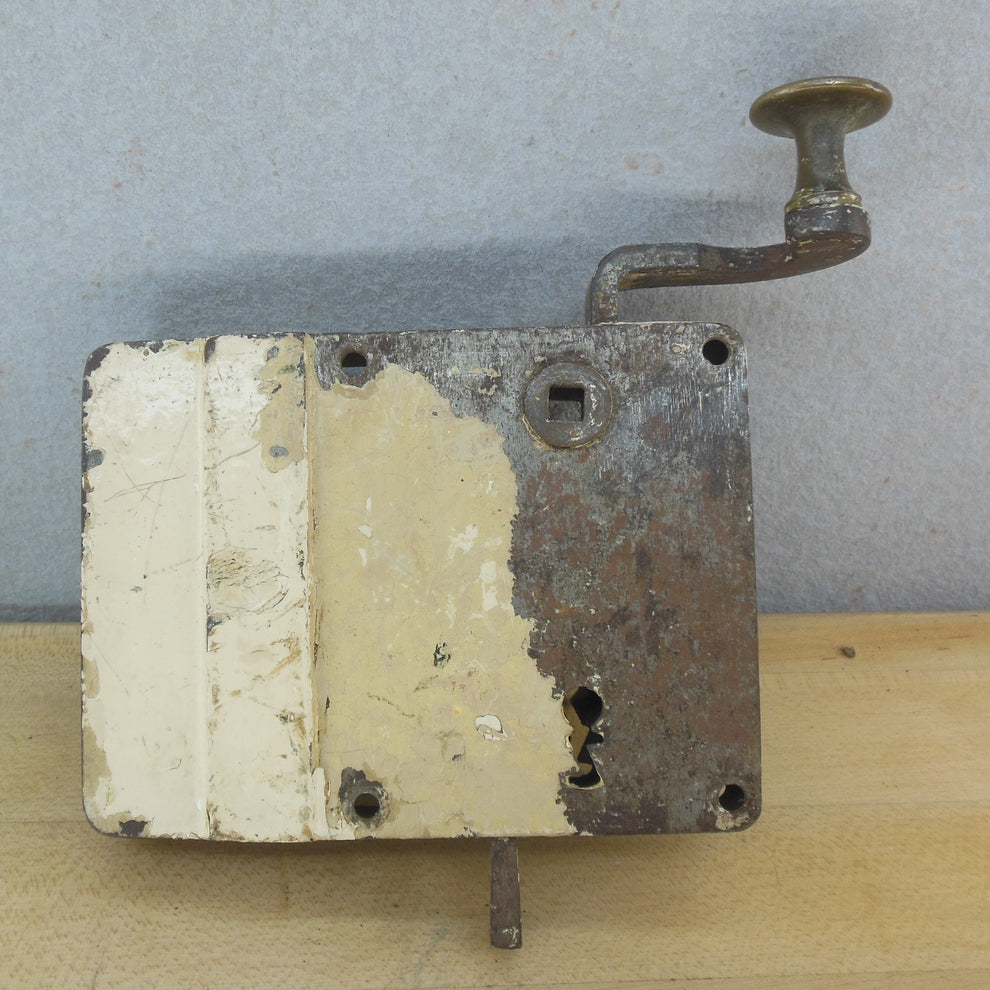 Antique Dutch Elbow Door Lock Set Mechanism Part – Olde Kitchen & Home