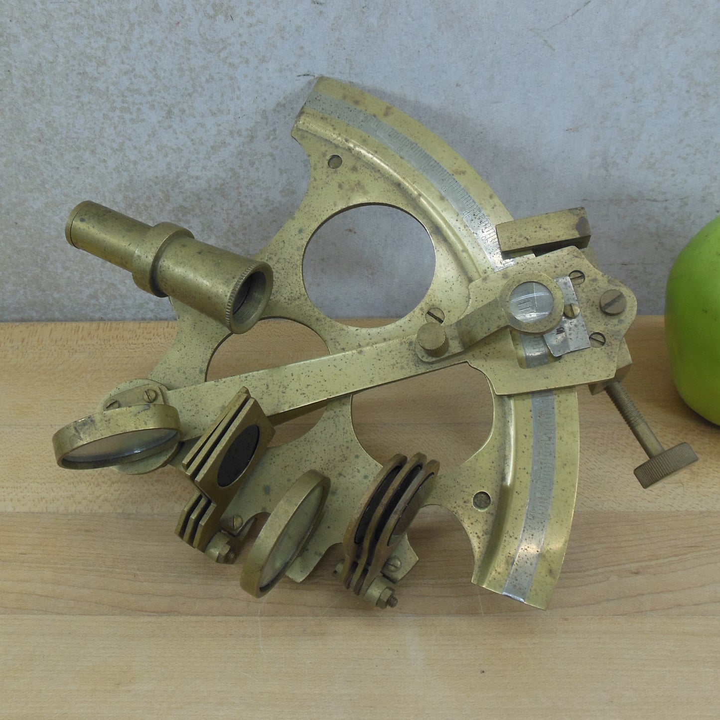 Unbranded Brass Sextant Nautical Navigation Marine Decor Olde Kitchen