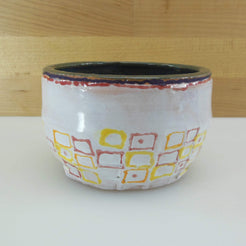 Frank Colson Signed Pottery Bowl Geometric Squares – Olde Kitchen & Home
