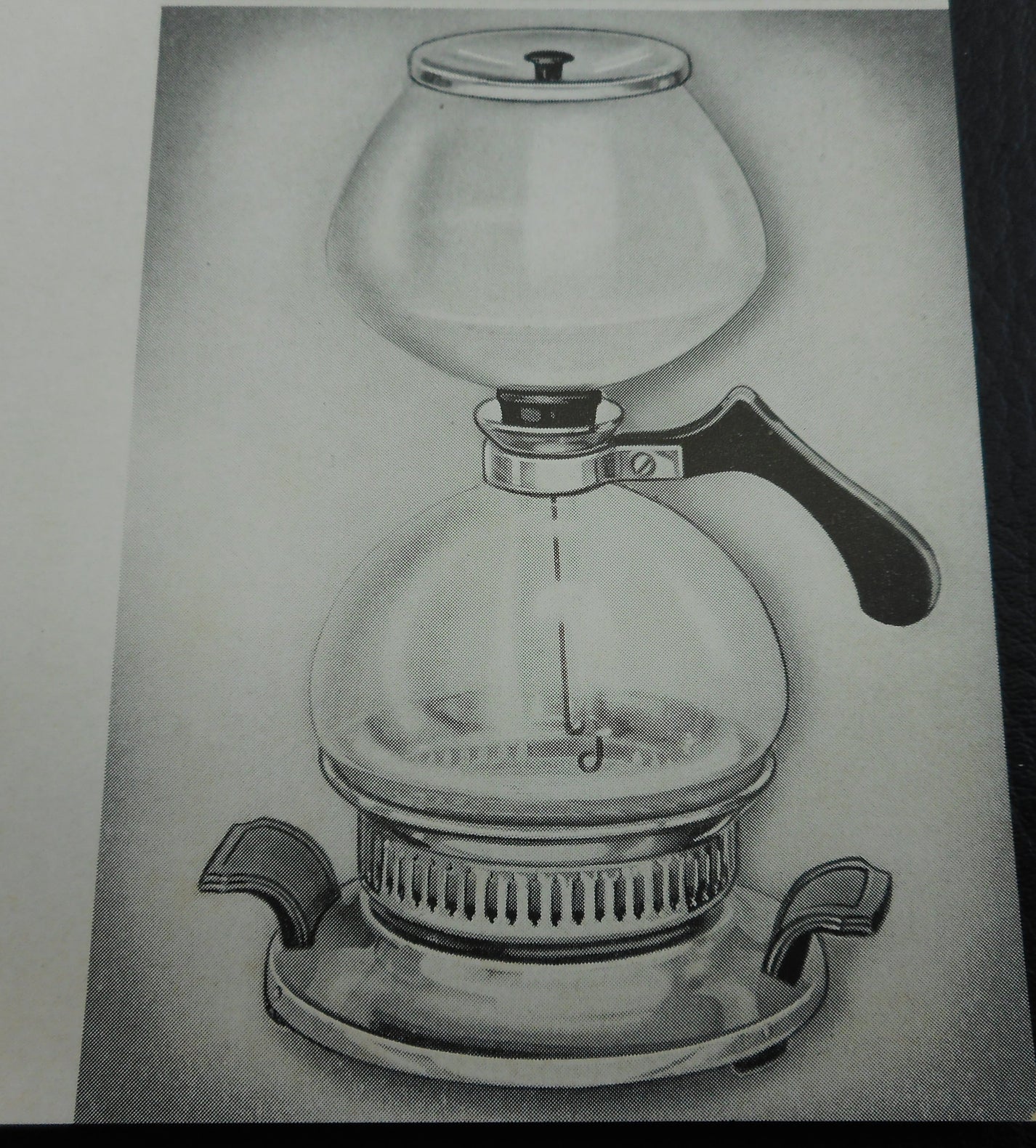 Chrome Beehive Vacuum Trivet Black Bakelite Handles - Teapot Coffee Po ...